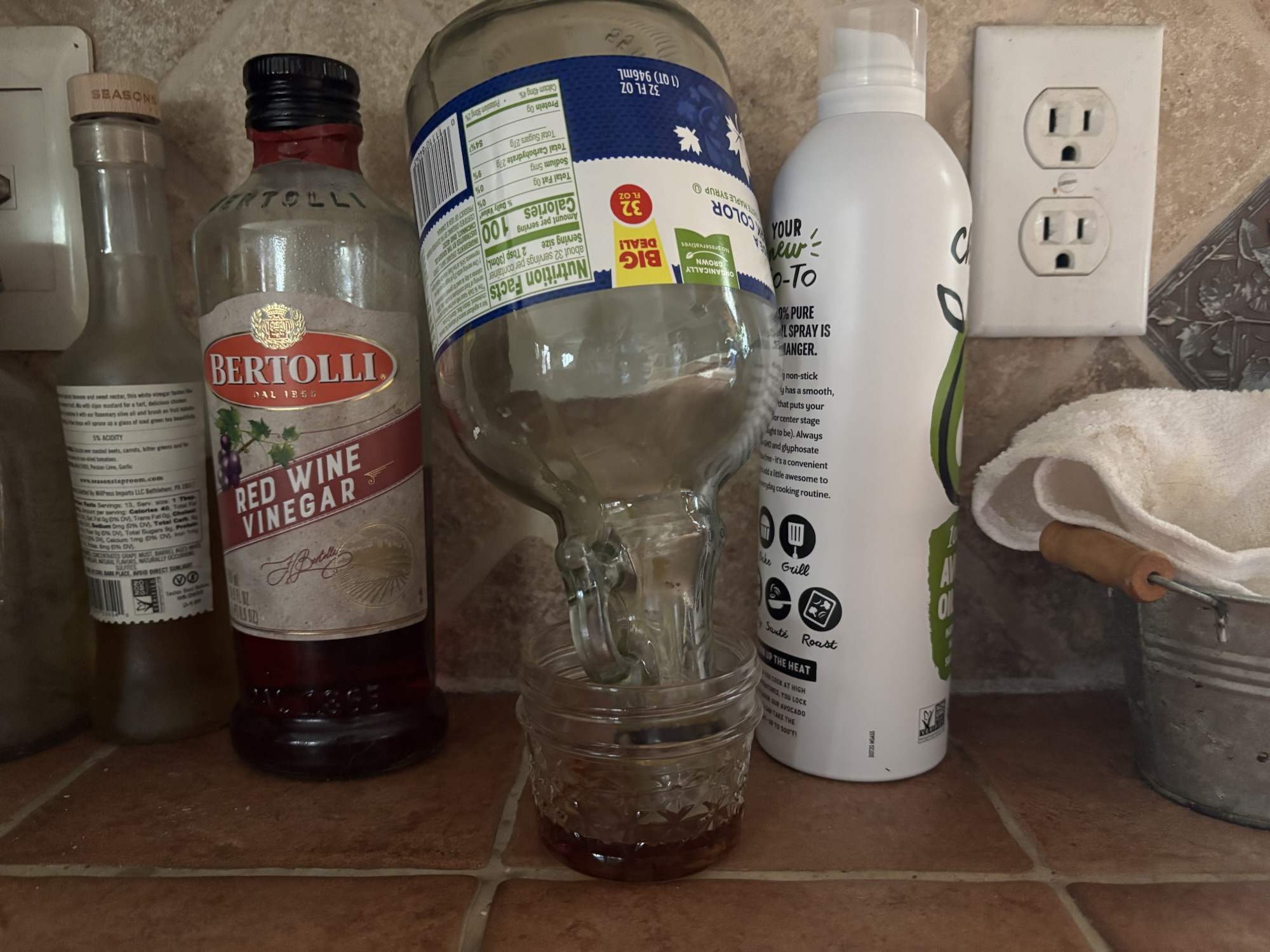 one percent better: maple syrup – 2 dogs and a house
